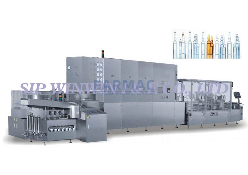 Glass ampoule filling compact line from China manufacturer - FMC